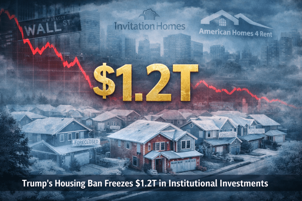 Trump Housing Ban 2026: $1.2T Institutional Risk Explained